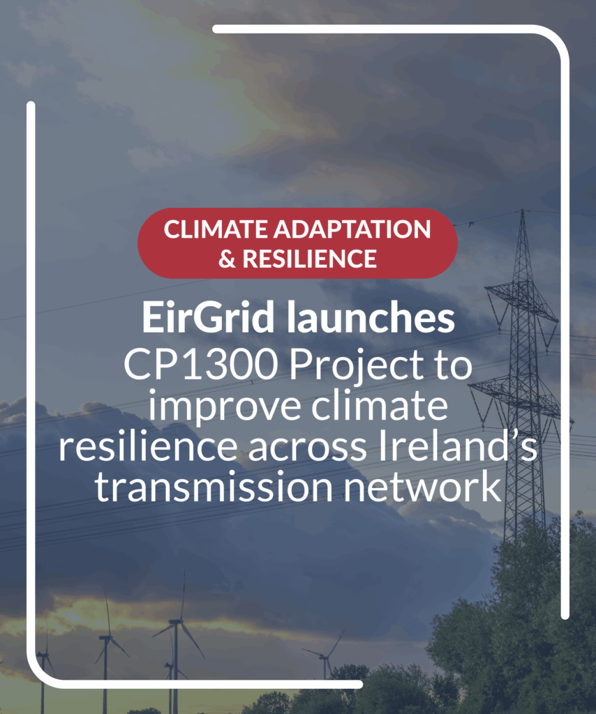 EirGrid launches CP1300 Project to improve climate resilience across ...