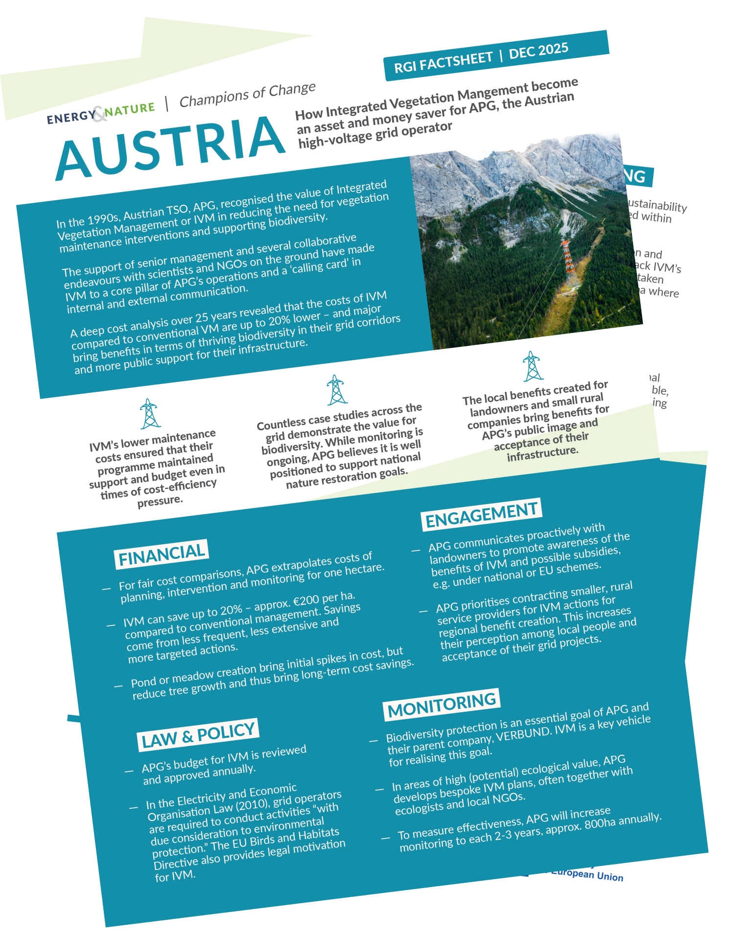 Factsheets on onshore energy & nature best practices: Case Study ...