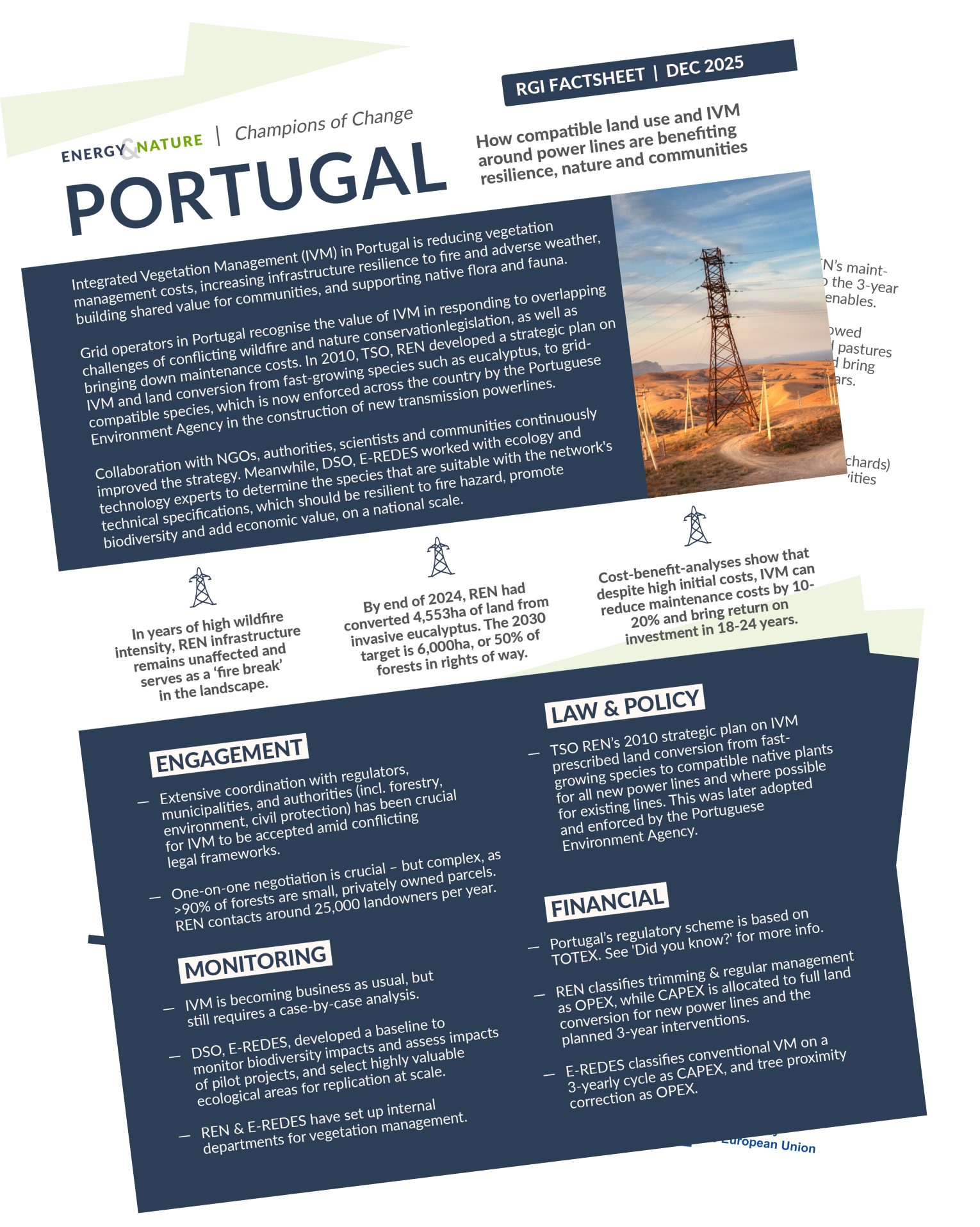 Factsheets on onshore energy & nature best practices: Case Study ...